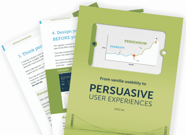 Guide: 5 Steps to Persuasive UXa | UX for All